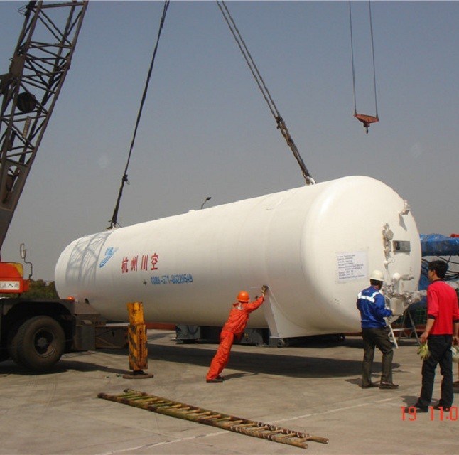 LOX LIN Lar LNG LCO2 High Pressure Liquid Co2 Storage Tank 8bar 16bar