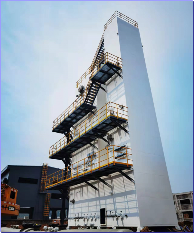 Carbon Steel Cryogenic Chemical Cold Box LNG 110bar For Petrochemical