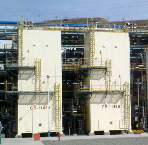 110bar Cryogenic LNG Cold Box Heat Exchanger 2.6 Million Ton