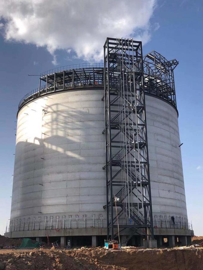 Vertical Type Full Containment LNG Storage Tank1.75Mpa Big Capacity